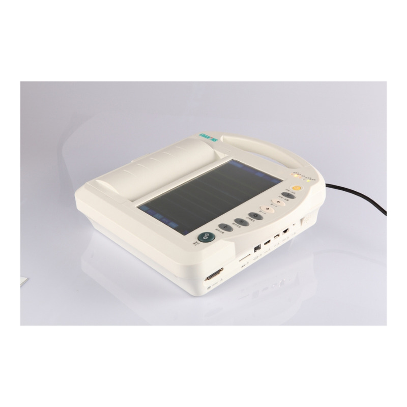 ecg machine 12 Lead 12 Channel ecg electrode machine Portable Electrocardiogram cheap ecg machine