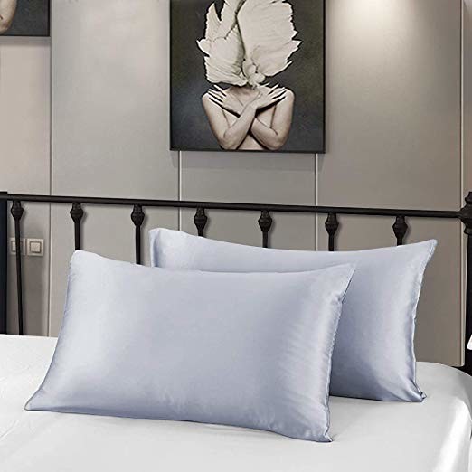 Quality 51×66cm Organic Mulbery Silk Pillowcase Colored For Dorm Room for sale
