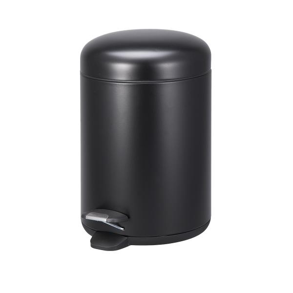 Quality Home Waste Management 5L Stainless Steel Pedal Bin with Bowl Lid and Sturdy Construction for sale