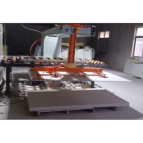 Quality Fully automatic board suction machine gypsum board granite board marble board wood board loading machine for sale