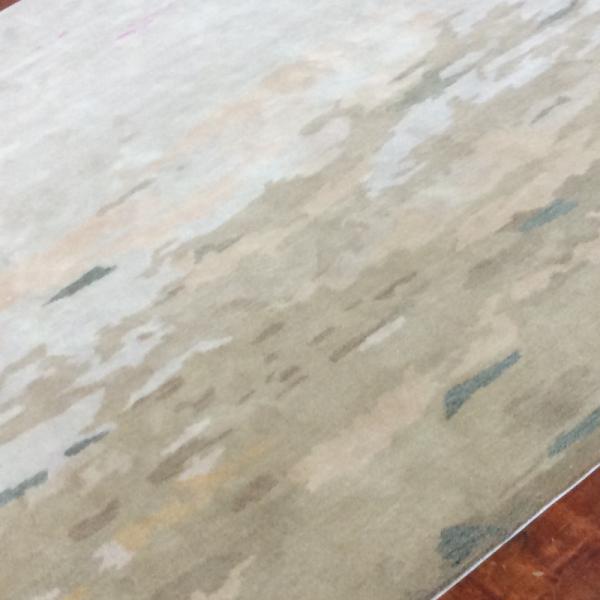 Quality Medium Pile Handmade Tufting White Color Carpet and Rug Custom Design for Modern for sale