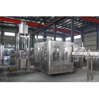 Quality Gravity Apple Juice Filling Machine PET Bottle Hot Filling Line 12 Heads 2.5kw for sale
