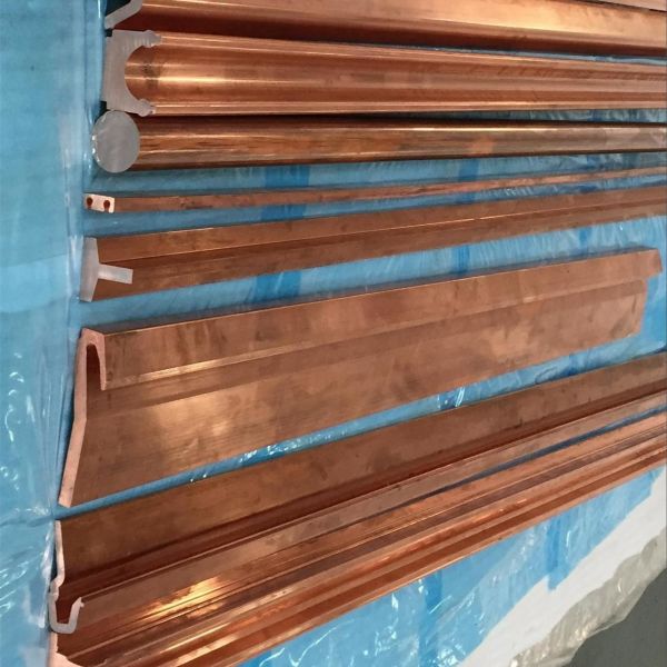 Quality Conductive Copper Profiles Of High Quality And Low Cost Customized for sale