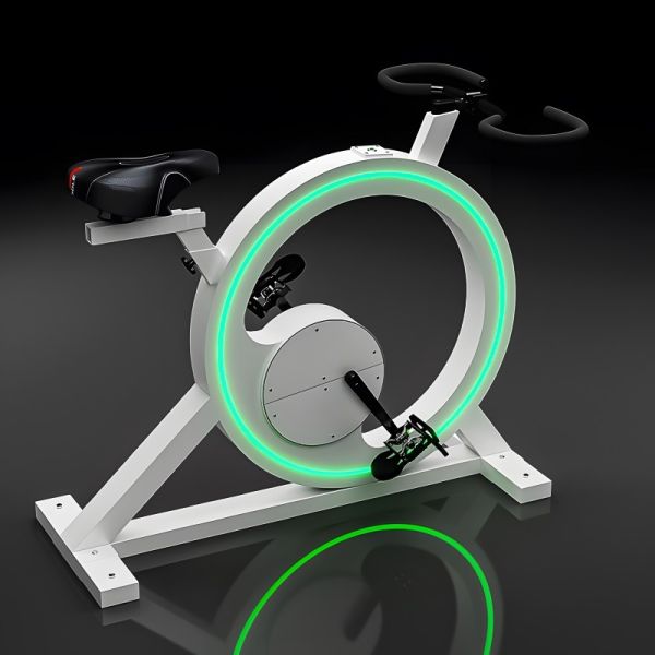 Quality 1280x800 AR Interactive Wall System Exercise Bike With Interactive Games for sale