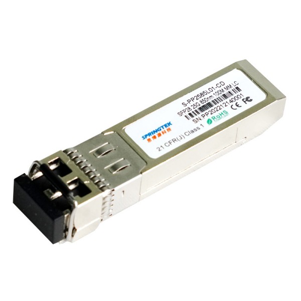 Quality Brocade Compatible 25G SFP28 Transceivers SR 100m Multi Mode Fiber LC MMF Multi Mode Transceiver for sale