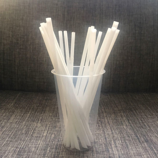 Quality Biodegradable Bendable Paper Straws , Recycled Paper Straws Natural Corn Eco Pla for sale
