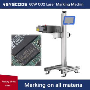 Quality 60W CO2 Laser Marking Machine - High-Speed Non-Metal Coding System for PET, for sale