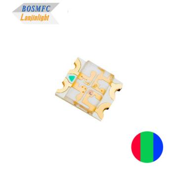 Quality 1206 RGB LED 20mA Anti Static 3216 Top Mount Multicolor SMD LED for sale