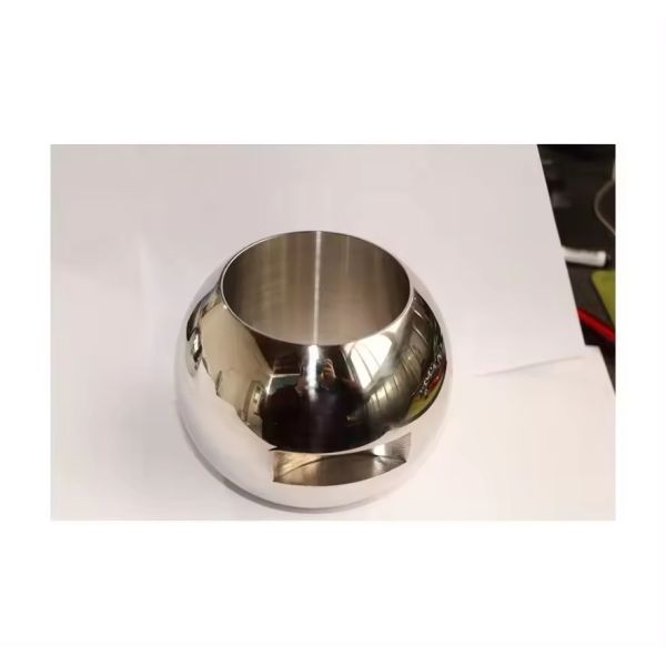 Quality DN40 Stainless Steel Half Round Ball Valve 316L Straight Through Floating Valve for Water Management Regulation Stoppage for sale