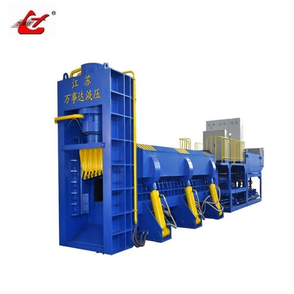 Quality Heavy-Duty Wanshida Shear Baler| Hydraulic Compactor & Cutter for Industrial Use for sale