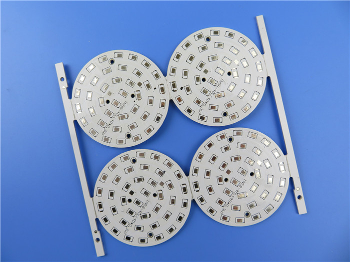 Quality Metal Core PCB Built On Aluminium Base With Panel Shipment for LED Lighting for sale