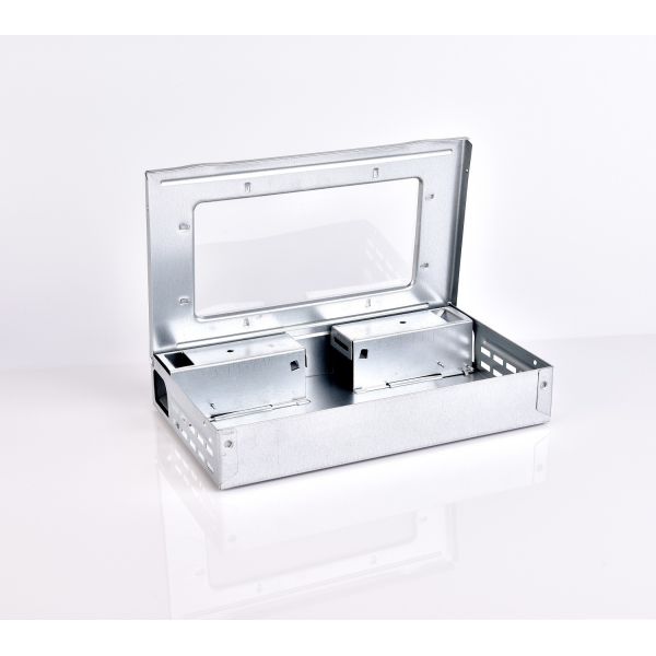 Quality Reusable  Strong Metal Box Bait Station For Humane Rodent Control for sale