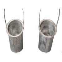Quality Custom Stainless Steel Perforated Filter Tube with Handle for sale