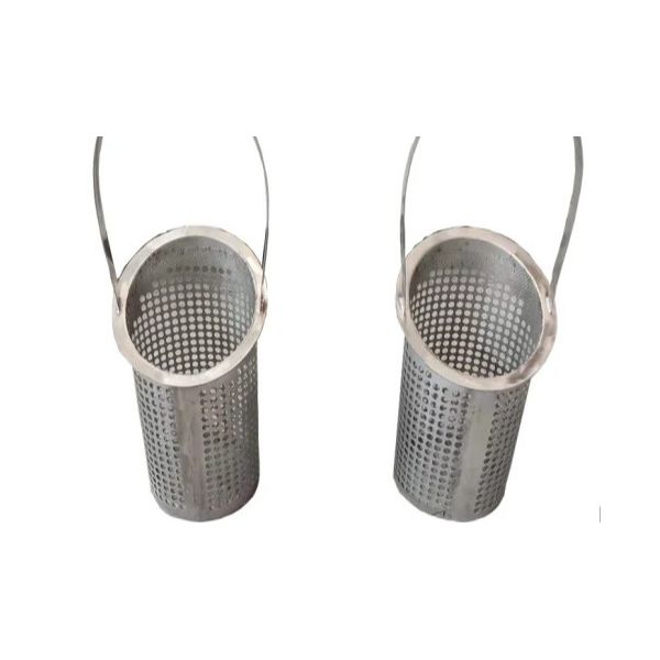 Quality Custom Stainless Steel Perforated Filter Tube with Handle for sale