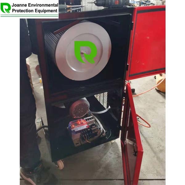 Quality Double Arm Industrial Welding Fume Extractor Smoke Extraction Unit For Welding for sale