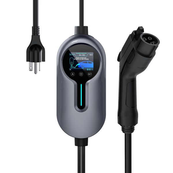 Quality 2024 Hot sales European market RDC 16A Level 2 Ac Evse Portable Ev 110-380V Electric Vehicle Car Charger Station for sale