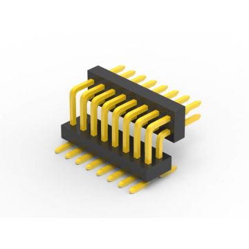 Quality Concave Bending PCB Header Connector SMT Type Current Rating 1.0AMP for sale