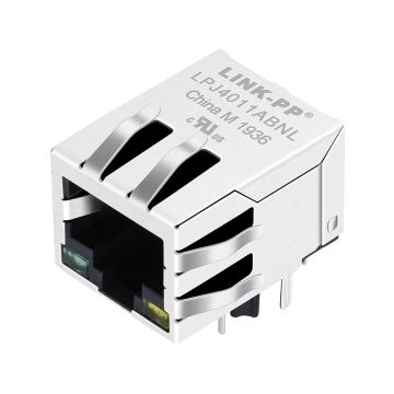 Quality ABJ-4110ANLF IEEE 802.3 RJ45 Modular Jack LPJ4011ABNL With 10/100 Base-T for sale