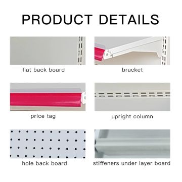 Quality Factory Quality Guaranteed Good Production Line Customizable Supermarket Shelves for sale