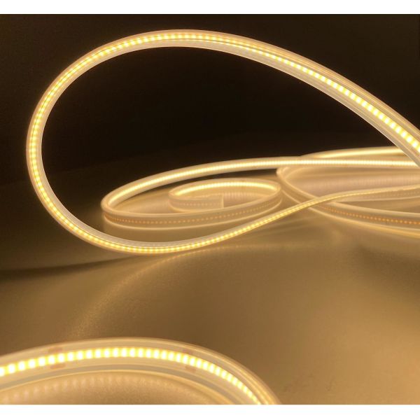 Quality Silicon Extrusion IP65 Waterproof Flexible COB Strip Light 8mm Width for sale