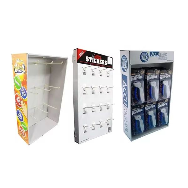 Quality Glossy / Matte Lamination Cardboard Sidekick Display Full Color Printing for sale