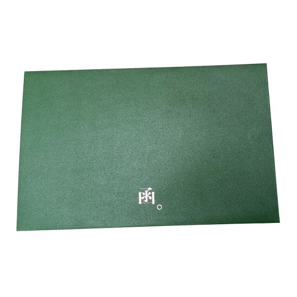 Quality Glossy Art Paper Fluorescence Green Gift Envelope Customized Printing for sale