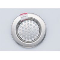 Quality Silver Stainless Steel Sink Strainer Good Filter Effect Corrosion Resistance for sale