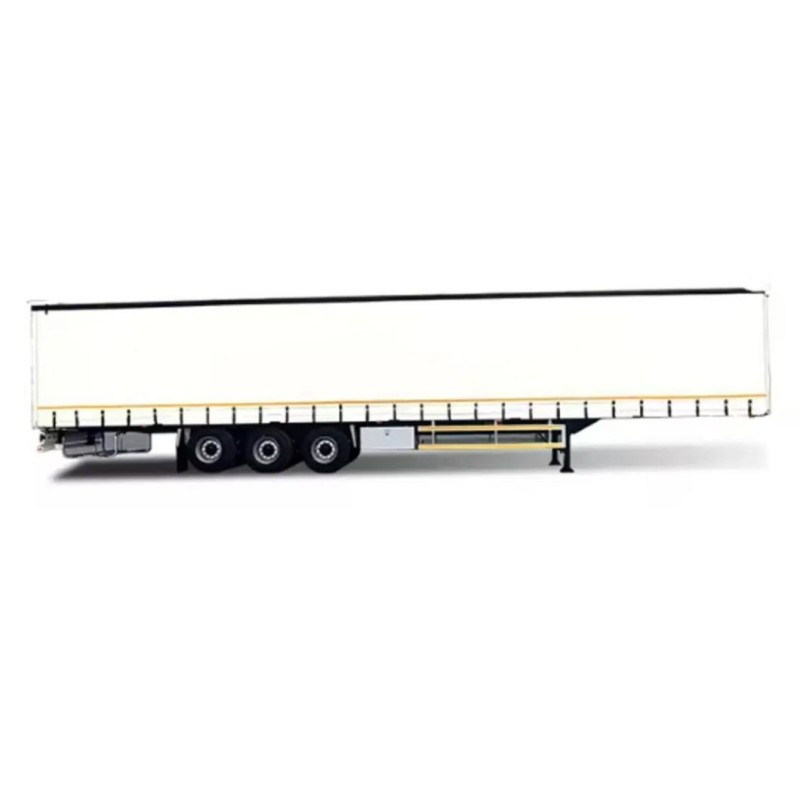 Robust Side Curtain Semi-Trailer Flatbed Trailer for Heavy and Oversized Loads