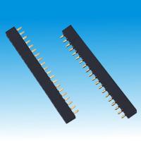 Quality 1.0 mm H 2.0 Single Row Bottom Entry Straight Type Female Header Connector for sale