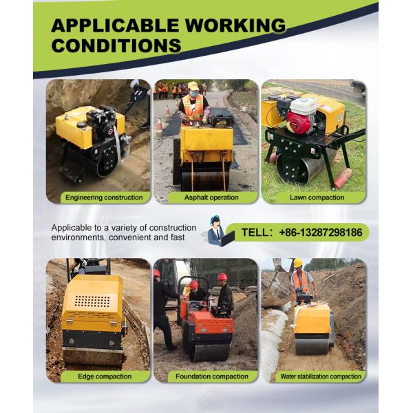 Quality 4 Ton Vibratory Double Drum Ride on Mini Road Roller Hydraulic Asphalt Roller for sale