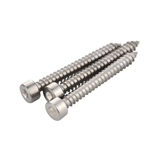 Quality Cylindrical Head Hex Slot Self tapping screws for sale