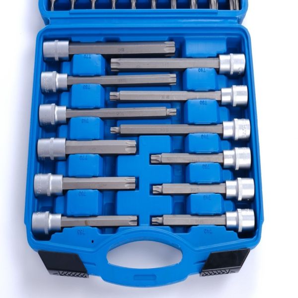 Quality 55MM T Type CRV Hand/ Electric Steel Multifuction Bit Socket Set for sale