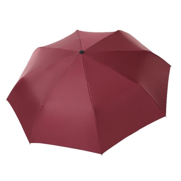 Quality Japanese Small Fresh Three Fold Vinyl Advertising Umbrella with Customized Color for sale