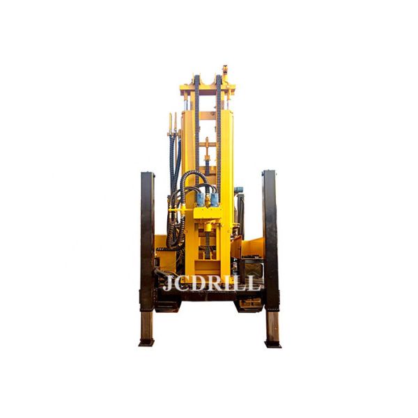Quality 55kw CE Crawler Hydraulic Water Well Drilling Rig for sale