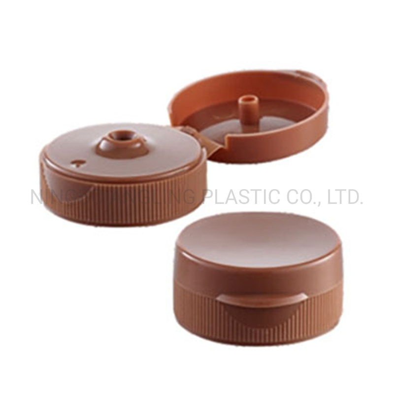 38400 Plastic Flip Top Cap Plastic Ribbed Capfor Honey Bottle