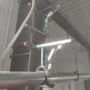 Quality Suspended Lateral Electrical Seismic Bracing Pipe Supports Corrosion Resistance for sale