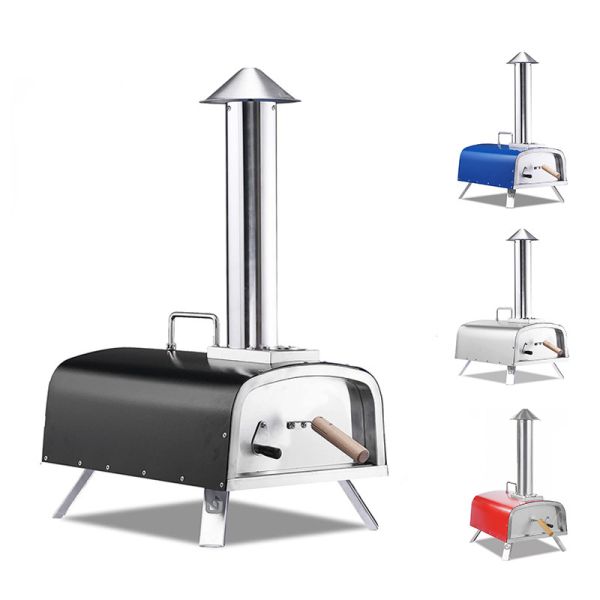 Quality Temprature Control Modern Garth Pizza Oven for Pizza Maker Single Freestanding Black for sale
