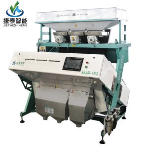 Quality ODM Mini CCD Steamed Basmati Rice Color Sorter Machine 3 Chutes for sale