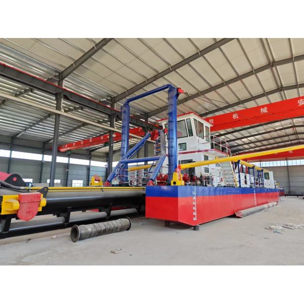 Quality Customized Steel Dredging Vessel With Hydraulic Control Centrifugal Pump for sale