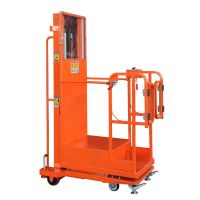 Quality Push Around Aerial Stock Pickers For Convenient Loading And Unloading for sale