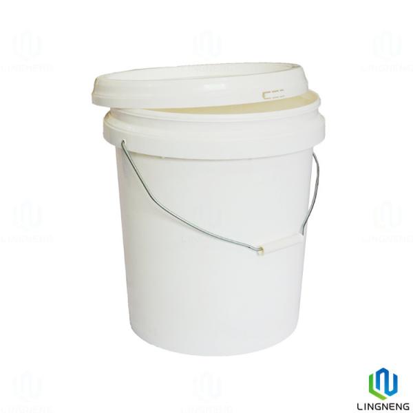 Quality Multipurpose 16 Litre Plastic Buckets With Handles And Lid OEM ODM for sale