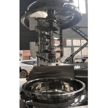 Quality vacuum homogenizer with tank machines for the manufacture of cosmetics for sale