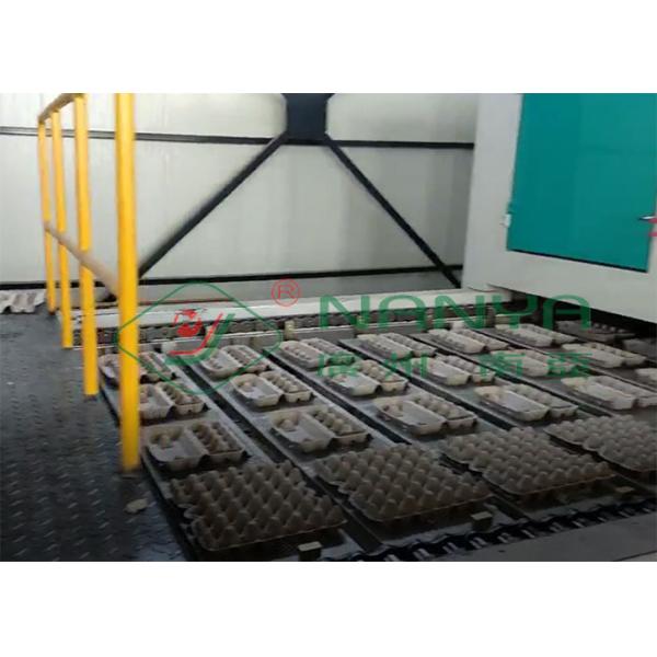 Quality Rotary Automatic Egg Tray Machine For Carton Production Industry 4000Pcs / H for sale