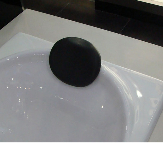 Quality Foaming PU Bathtub Pillow Self Crust Customizable Polyurethane Pillow For for sale