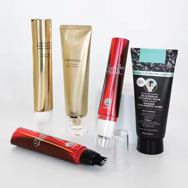Quality Skincare Aluminium Cosmetic Tubes Empty ABL Cosmetic Tube Custom Logo for sale