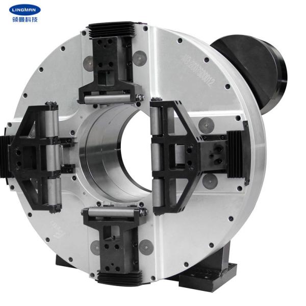Quality 230mm Full Stroke Pneumatic Rotary Chuck High Repeated Positioning Accuracy for sale