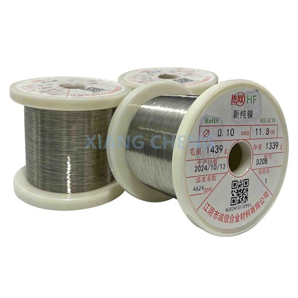 Quality Non-Magnetic N8 Pure Nickel Wire Perfect For Applications Requiring Magnetic for sale