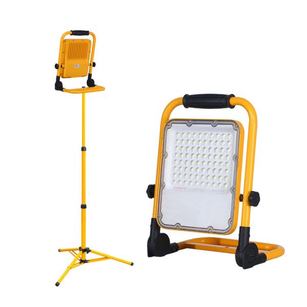 Quality High-Brightness Portable LED Work Light Aluminum Alloy Body IP65 Waterproof For Workshops  Warehouses Construction Sites for sale