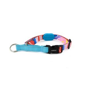 Quality Red Purple Pink Custom Reflective Dog Collars For Small Dogs 1.5 Inch Dog Collar for sale