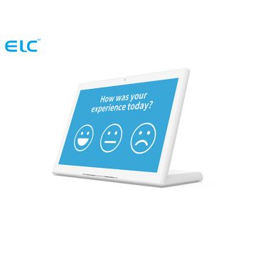 Quality 7'' L Shape Desktop Interactive Digital Signage for Reception for sale